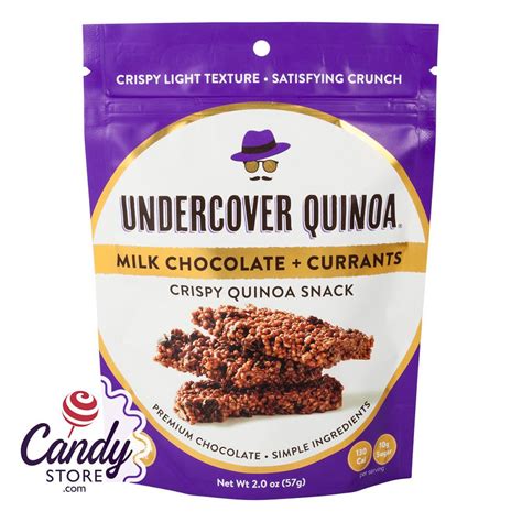 Undercover Quinoacurrants Chocolate Snacks 12ct