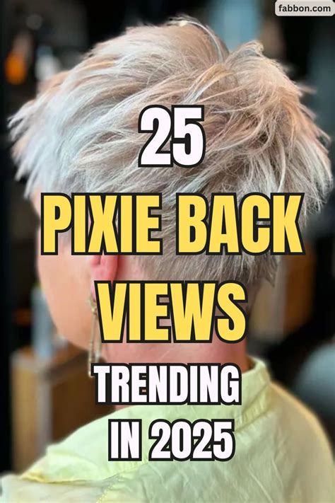25 Pixie Cut Back View Hairstyles In 2025 To Keep Things Short And