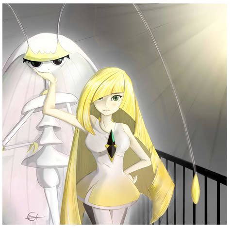 Lusamine And Pheromosa By Almoprs On Deviantart