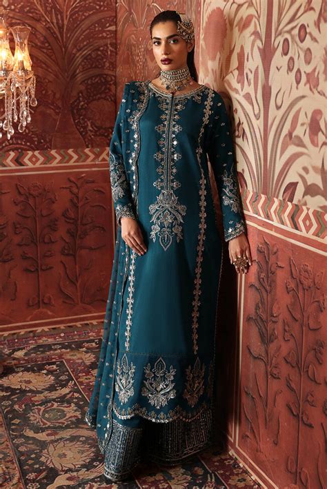 Afrozeh Divani Silk Edit Luxury Formals Kaira Yourlibaas