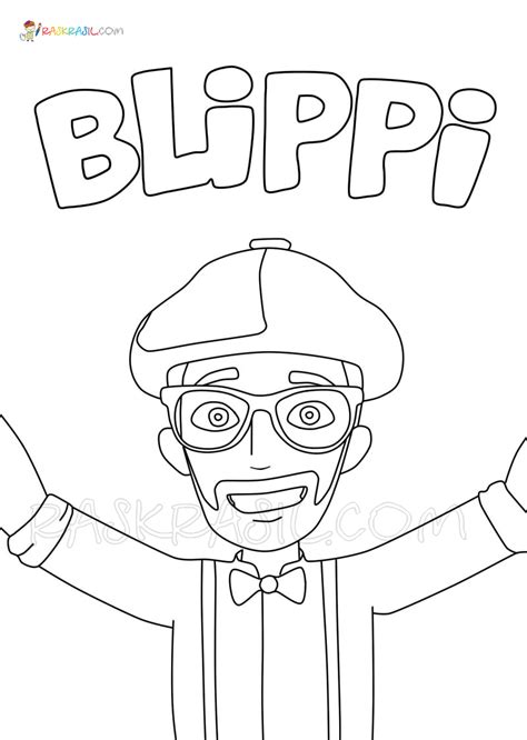 Blippi Coloring Pages