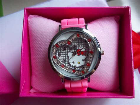 Jam Tangan Jelly Hello Kitty Kitty Lovers