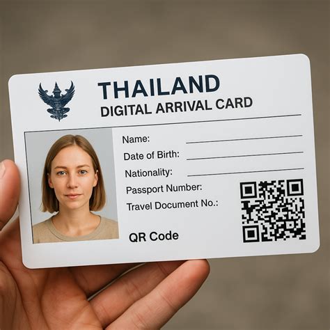 Thailand Digital Arrival Card Tdac Guida 2025 Per Viaggiare