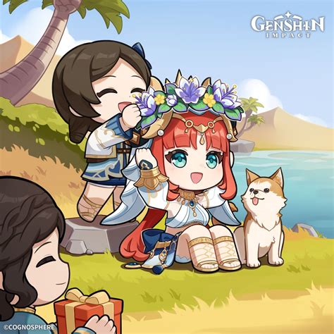 Nilous Official Chibi Illustration Rniloumains