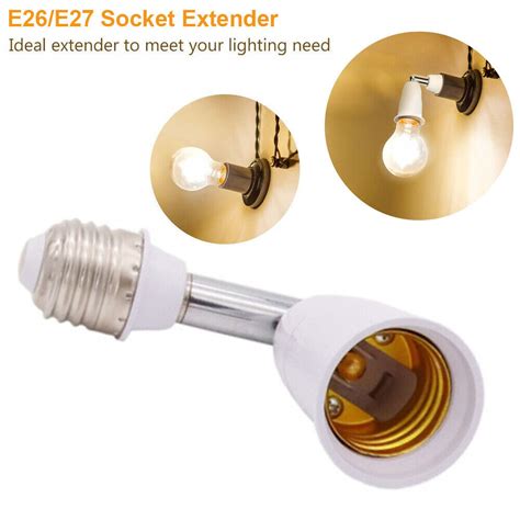 E26 E27 To E26 E27 Light Sockets Lamp Switch Bulb Sockets To Adapter