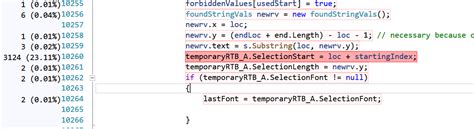 Richtextboxselectionstart Is Slow Rcsharp