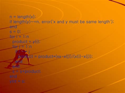 Ppt Chapter 14 Curve Fitting Polynomial Interpolation Powerpoint