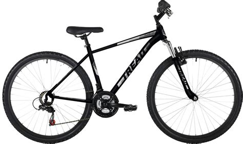 Freespirit Tread Plus 27 5 Wheel Mens Mtb Style Bike Black Grey The