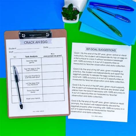 How To Crack Egg Cooking Skill Visual Task Analysis Template Special