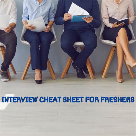 Cheat Sheet For Freshers