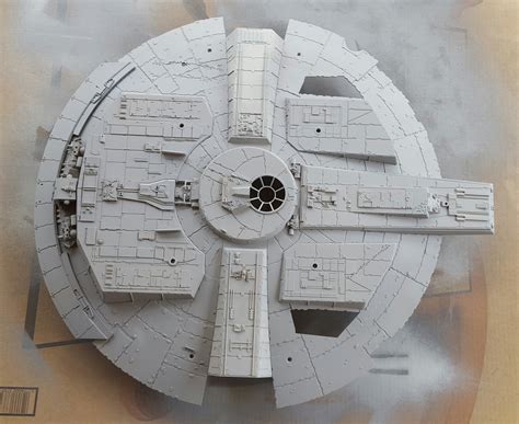 Millennium Falcon Model Build Diary February 2016