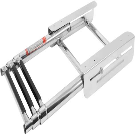 Drabinka Teleskopowa Do łodzi 3 Stopnie Drabinka Myboat DuŻa Myboat