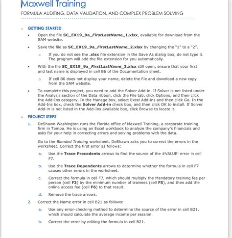 Formula Auditing Data Validation And Complex