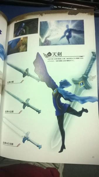 Hyrule Warriors Art Book Illustrates Weapons Costumes And A Female