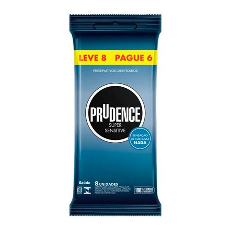 Preservativo Super Sensitive 8 Unidades Prudence Litoral Sex Shop
