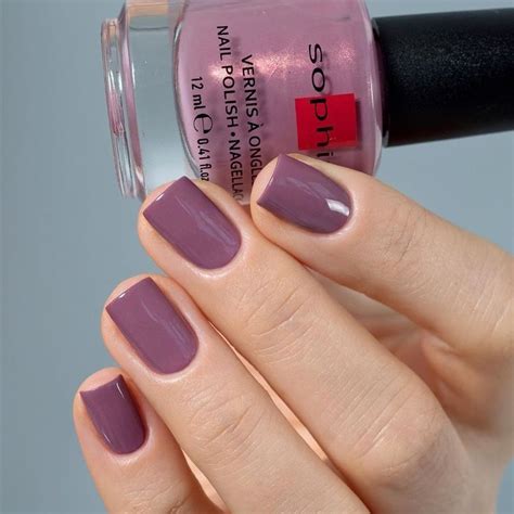 Dusty Lilac Nail Polish•sophin 0144 Sept Nails Colors Fall Nail