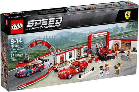 Lego Speed Champions 75889 Garage Ferrari Mattonito