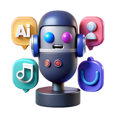 Ai Powered Smart Assistant Music Social Media More 55060384 Png