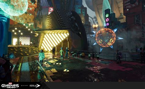 Marvels Guardians Of The Galaxy — Knowhere — Various Sections By