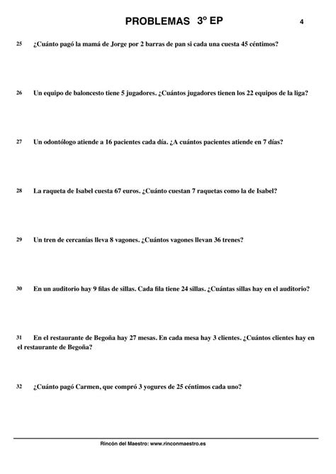 Resolución De Problemas Online Exercise For Tercero De Primaria Live