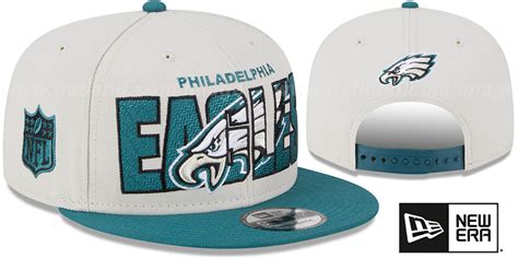 Philadelphia Eagles 2023 Nfl Draft Snapback Stone Green Hat