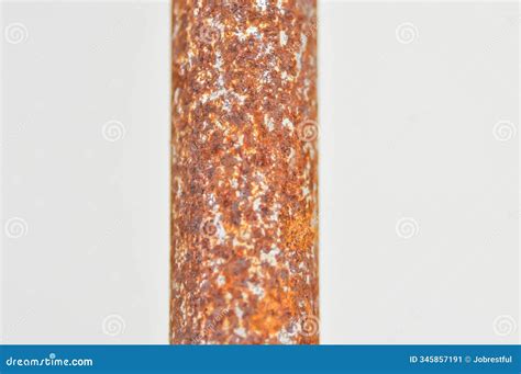 Rust Rust Casing Or Rust Duct Or Rust Pipe Or Old Pipe Stock Image