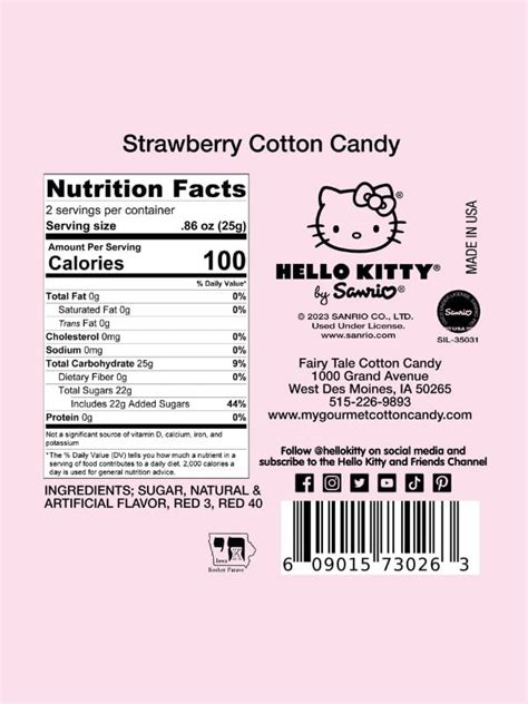 Hello Kitty Strawberry Cotton Candy Valentines Day Ts By Fairy