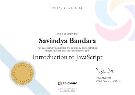 Savindya Bandara On Linkedin Javascript Sololearn Frontenddevelopment