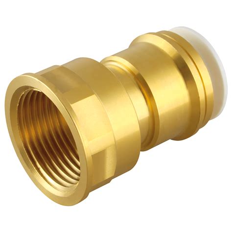 22mm X 1 Brass Female Cylinder Adaptor Shepherd Hydraulics