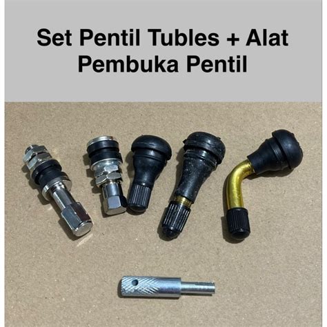 Jual Set Pentil Tubles Motor Mobil Sepeda Universal Alat Pembuka
