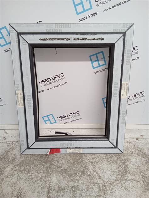 Brand New Anthracite Grey Upvc Window Unglazed 675mm X 790mm C7011 Used Upvc Windows And Doors