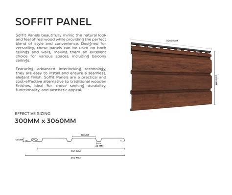 Soffit Panel Golden Oak At Best Price In Morbi By Stanza Decor Id