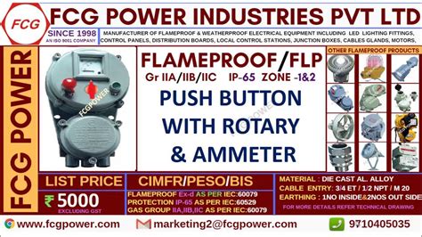 Flameproof Push Button Hsn Code Flameproof Emergency Stop Push Button
