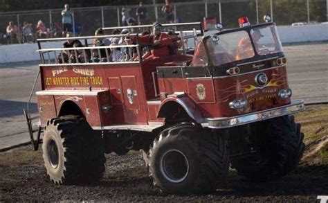 Monster Fire Truck 1950s Seagrave Ride Truck Barn Finds