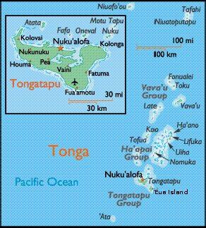 Tongatapu Island Map The Best Things To Do In Tonga A Tongatapu