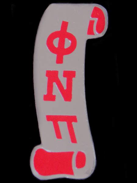 Kappa Alpha Psi Fraternity Phi Nu Pi Lapel Pin Brothers And Sisters Greek Store