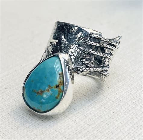 Turquoise Statement Ring Nomadic Ant