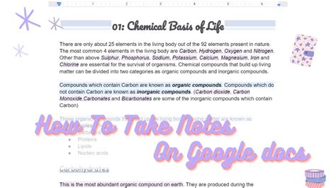 Google Docs Aesthetic Notes Templates Prntbl Concejomunicipaldechinu Gov Co