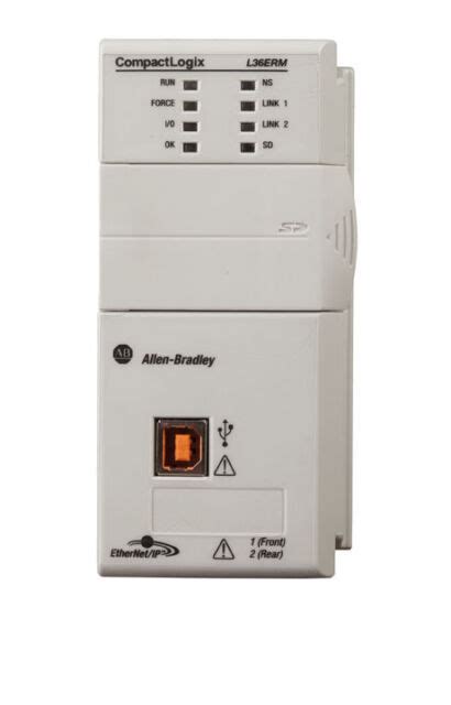 Allen Bradley 1769 L36erm Compactlogix Controller For Sale Online Ebay