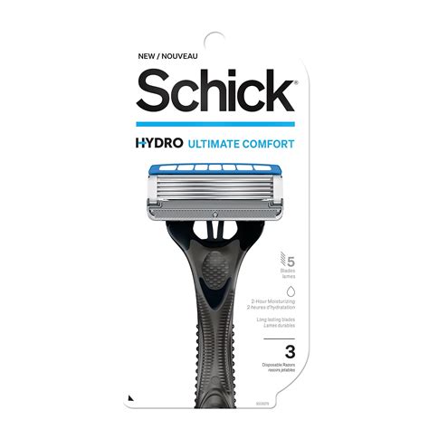 Schick Hydro 5 Disposable Razor For Men With Hydrating Gel