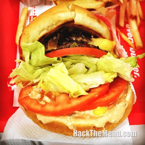 Protein Style Burger In N Out Secret Menu Hackthemenu