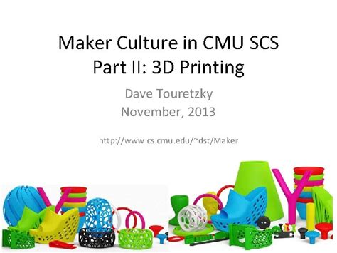 Maker Culture In CMU SCS Part II