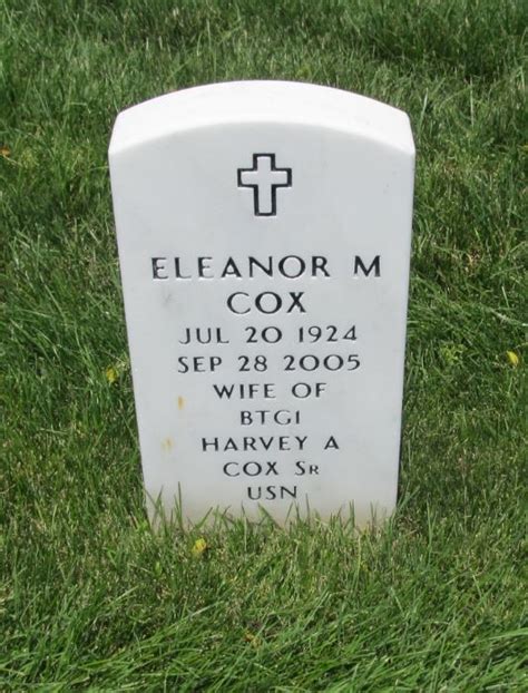 Eleanor Marilyn Whyte Cox 1924 2005 Find A Grave Memorial
