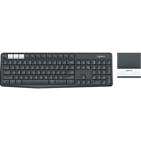 Logitech K375s Keyboard - Wireless Connectivity - Bluetooth/RF ...