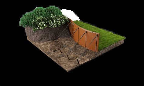 Corten Steel Retaining Walls For Tiered Gardens Straightcurve