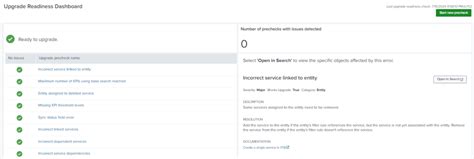 Issues In Precheck Detected In The Upgrade Readiness Dashboard Splunk