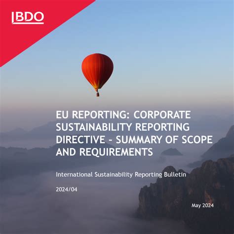 Vele Kaiulo On Linkedin Isrb 2024 04 Eu Reporting Csrd Summary Of Scope And Requirements