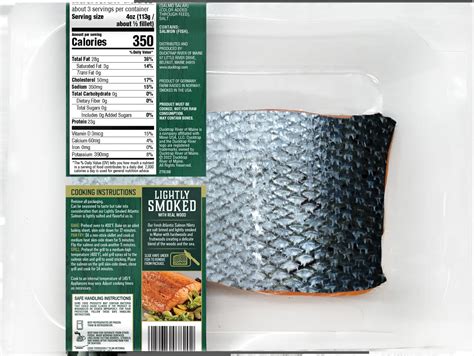 Aldi Lightly Smoked Salmon Fillets Delicious And Healthy Choice