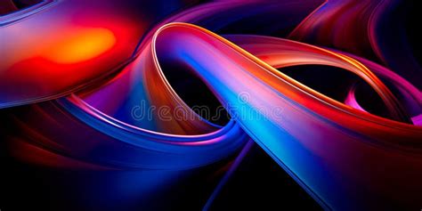 Exploring The Dynamic Movement And Energy Through Rhythmic Patterns And Geometric Forms Stock