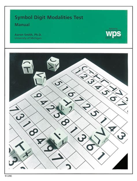 Sdmt Symbol Digit Modalities Test Sdmt Hogrefe Online Testing
